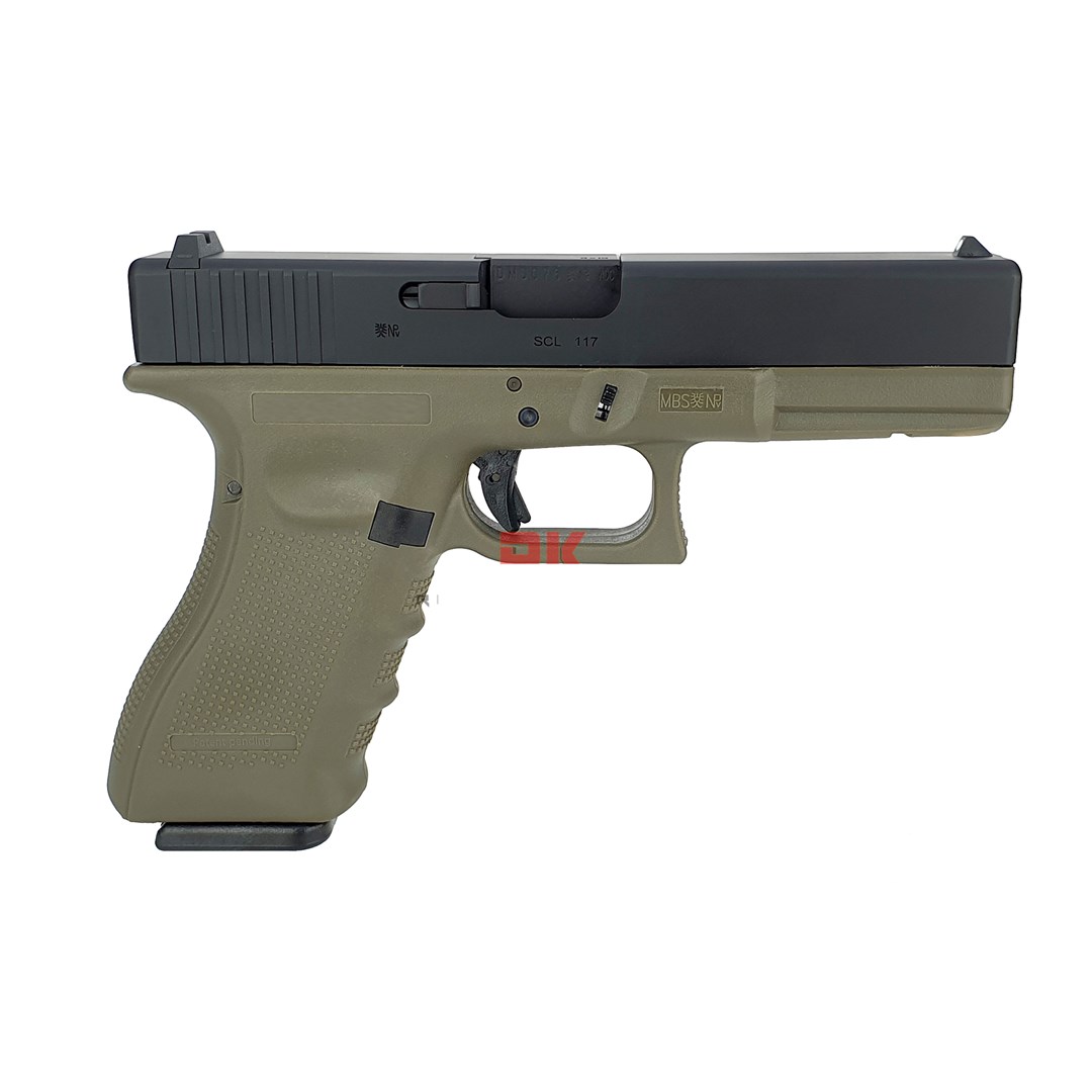PISTOLA DE AIRSOFT GBB GREEN GÁS ARMY ARMAMENT R17 GEN4 OD 6MM – Hawk ...