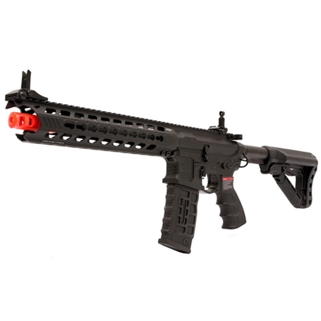 RIFLE DE AIRSOFT AEG G&G CM16 PREDATOR POLIMERO BLACK - GATILHO ...