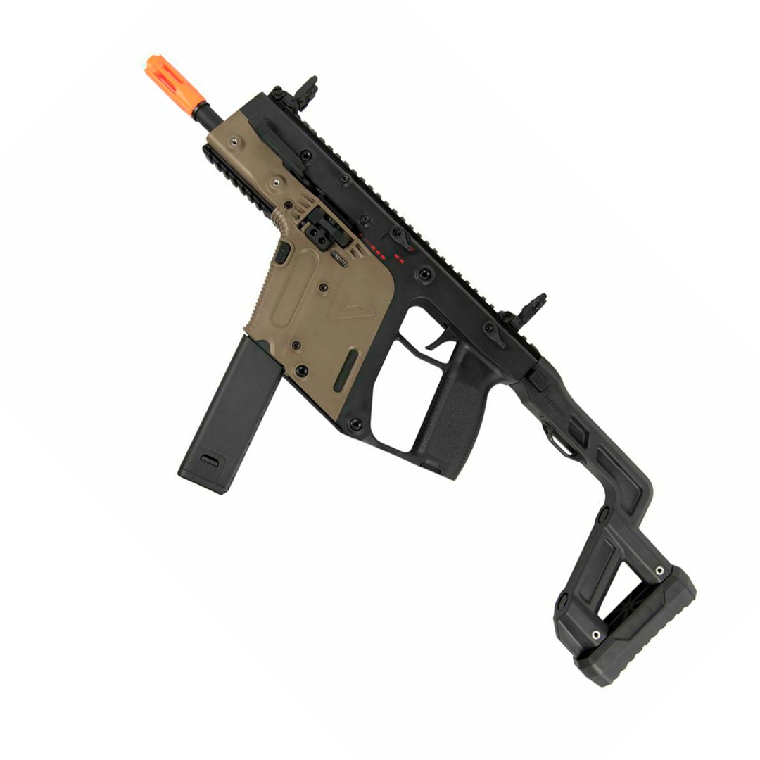 RIFLE DE AIRSOFT AEG KRYTAC KRISS VECTOR DUAL TONE - TAN / BLACK – Hawk ...