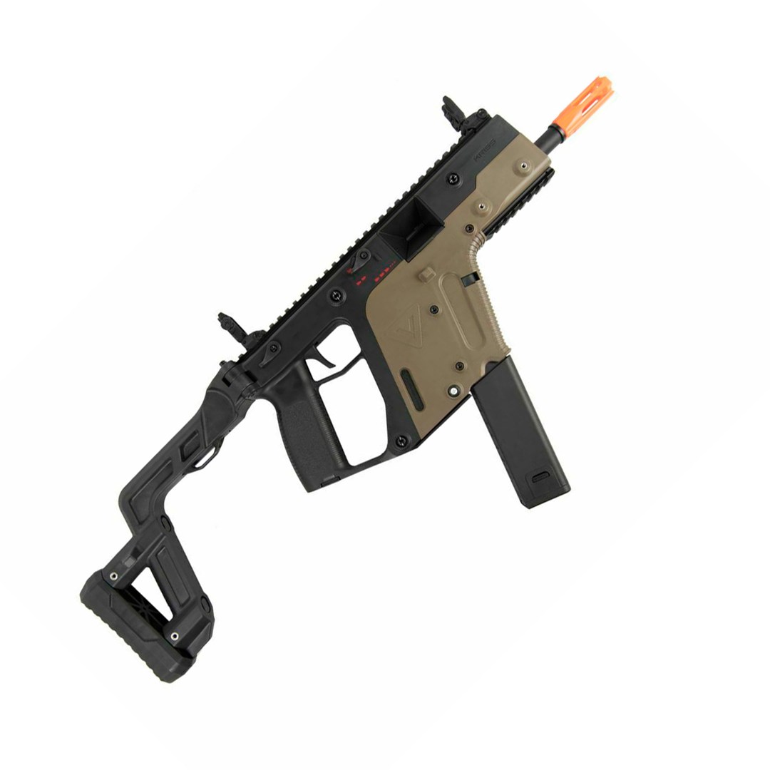 RIFLE DE AIRSOFT AEG KRYTAC KRISS VECTOR DUAL TONE - TAN / BLACK – Hawk ...