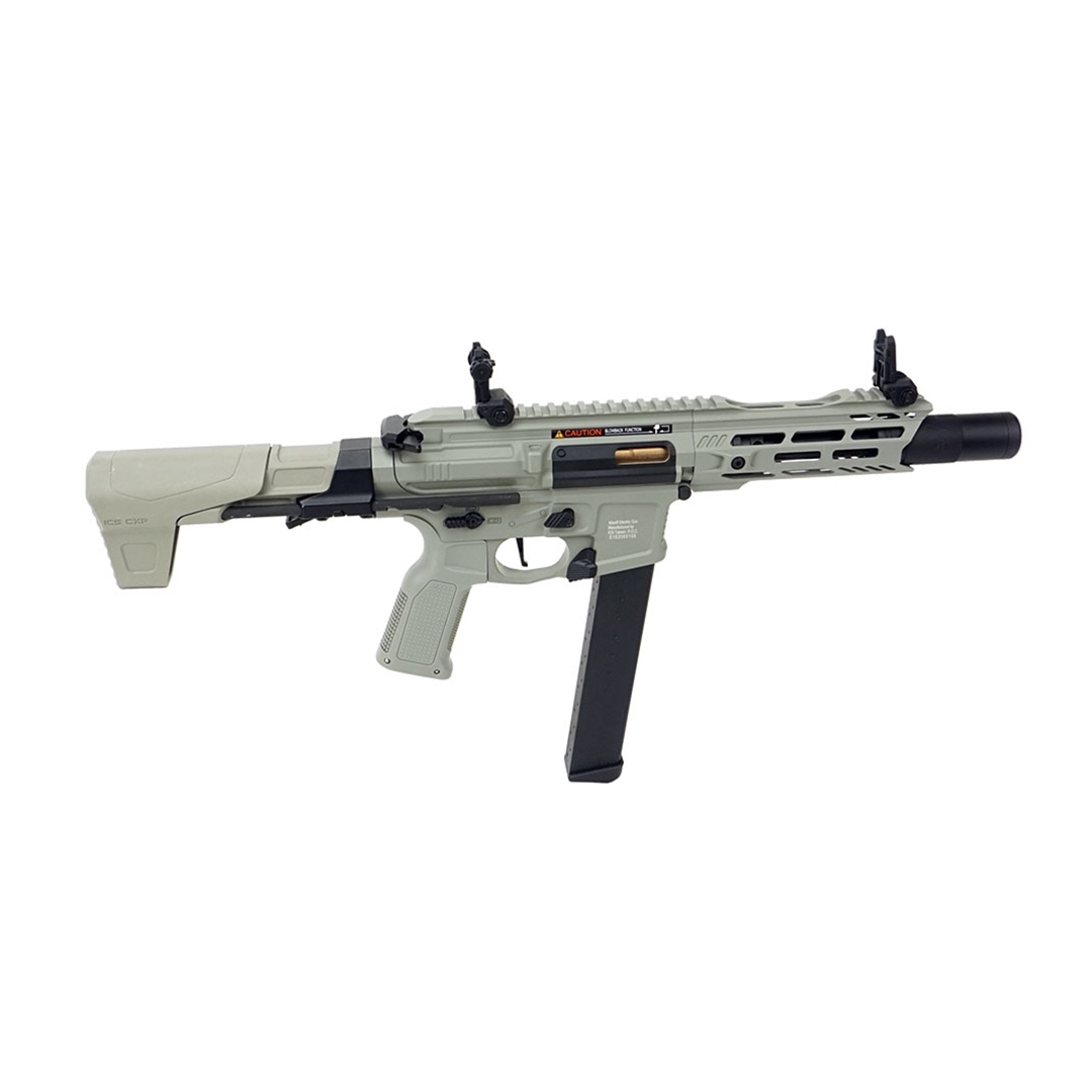 RIFLE DE AIRSOFT AEG ICS CXP MARS PDW9 S3.II NARDO GREY - IMG-420S3-1R – Hawk Airsoft