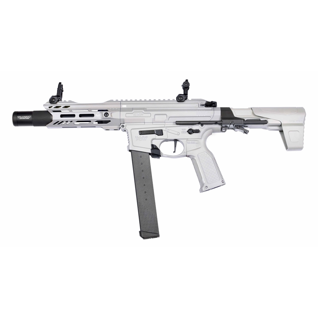 RIFLE DE AIRSOFT AEG ICS CXP MARS PDW9 S3.II NARDO GREY - IMG-420S3-1R – Hawk Airsoft