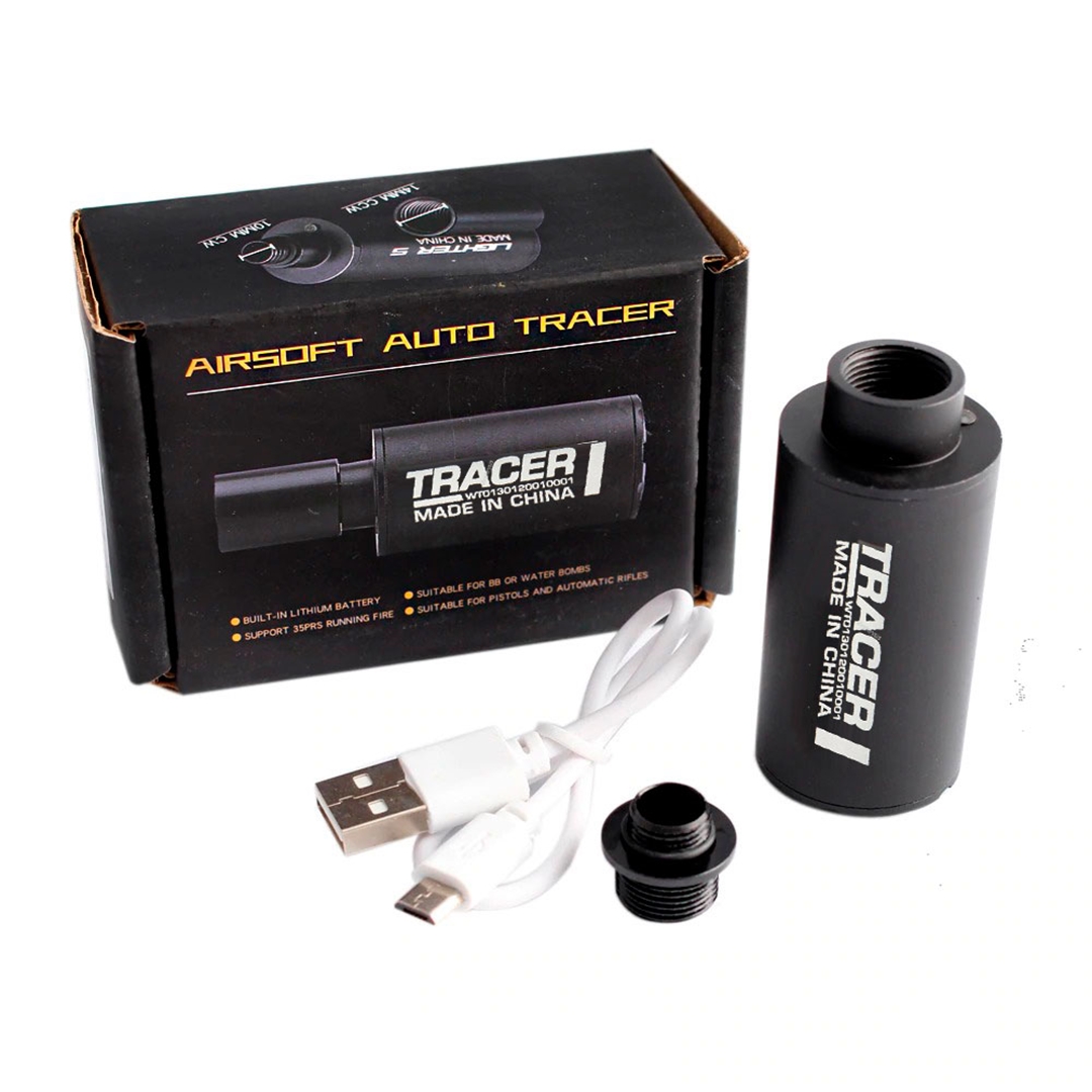 SUPRESSOR TRACER PARA PISTOLAS E AEGS PADRÃO LIGHTER S – Hawk Airsoft