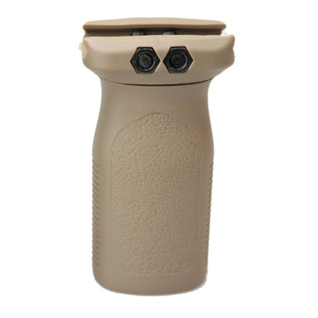 FRONT GRIP - HAND GRIP RVG VERTICAL - TAN – Hawk Airsoft