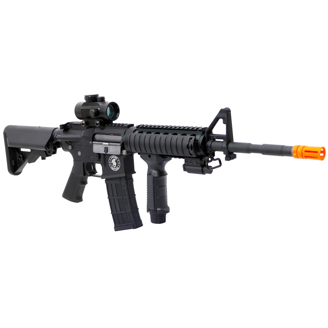 RIFLE AIRSOFT LANCER TACTICAL M4 GEN2 KIT (RED DOT + GRIP) – Hawk Airsoft