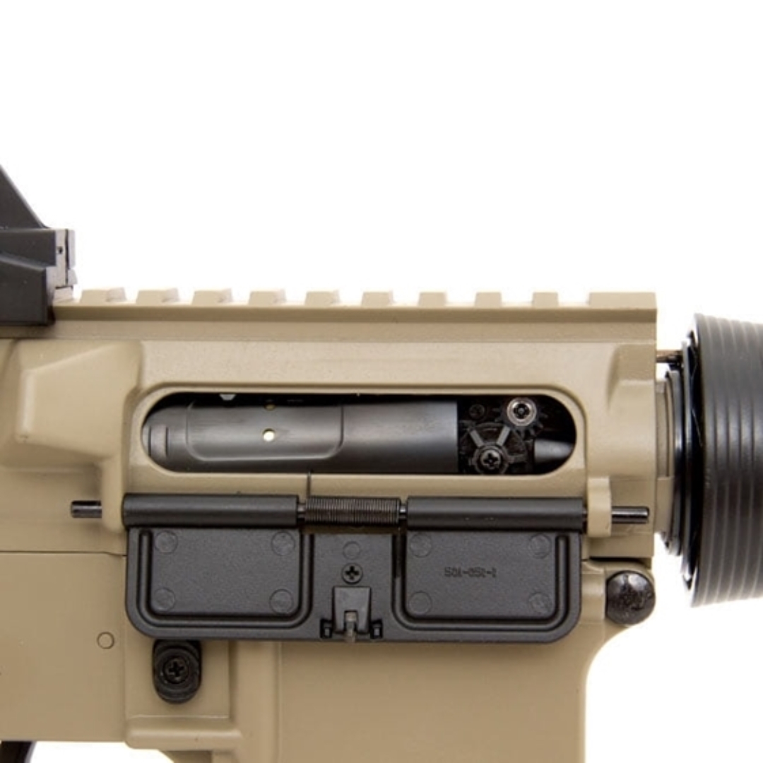 RIFLE DE AIRSOFT AEG CYMA M4 CQB RIS ET (CM506S) TAN - GATILHO ...