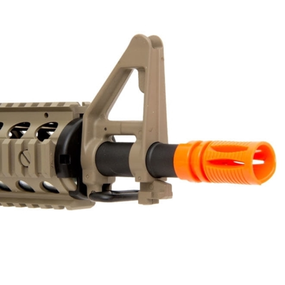 RIFLE DE AIRSOFT AEG CYMA M4 CQB RIS ET (CM506S) TAN - GATILHO ...