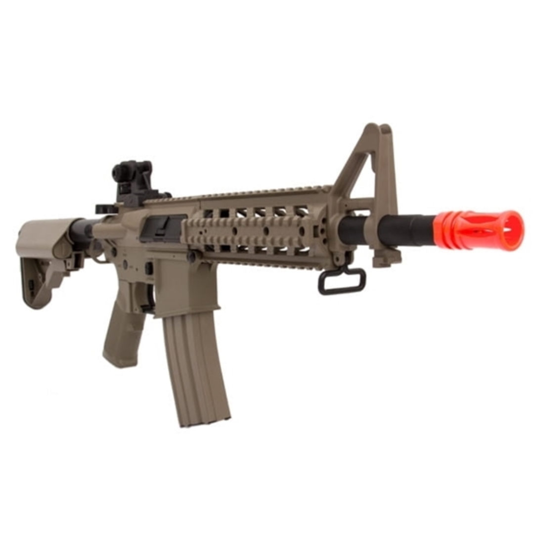 RIFLE DE AIRSOFT AEG CYMA M4 CQB RIS ET (CM517S)TAN - GATILHO ...