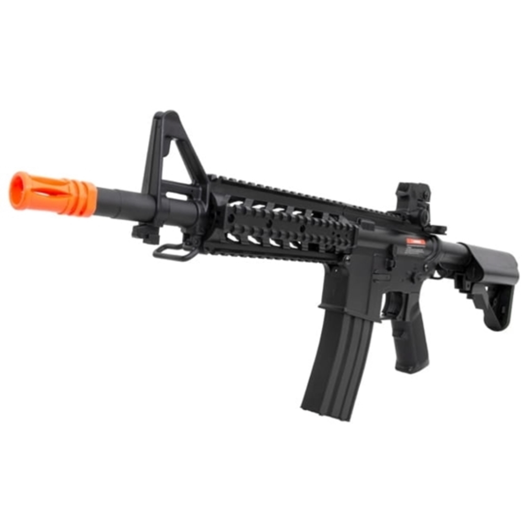 RIFLE DE AIRSOFT AEG CYMA M4 CQB RIS ET (CM517S) BLACK - GATILHO ...